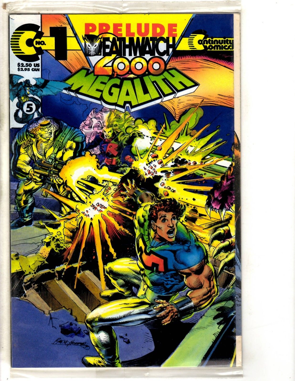 8 Continuity Comics Deathwatch 2000 1 2 3 4 (2) 5 7 8 Megalith 0 ...