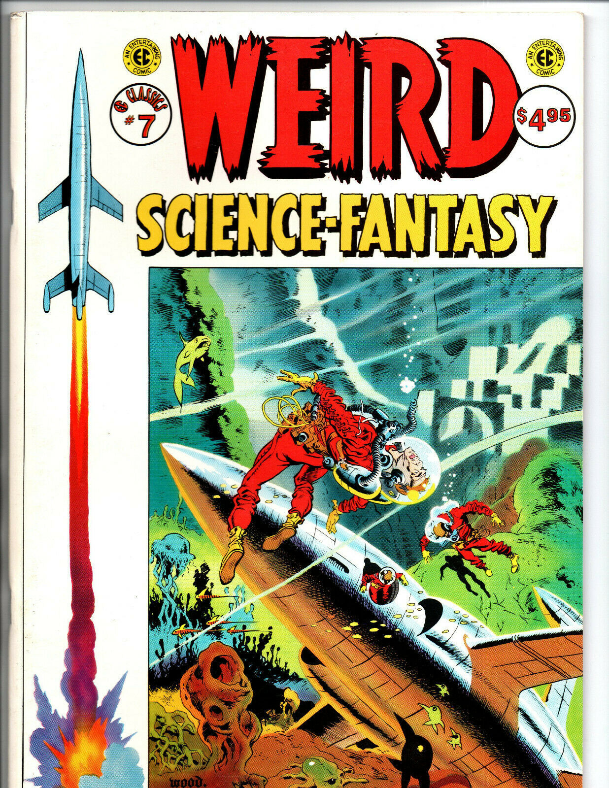 Weird Science-Fantasy #7 Magazine Size - EC reprints - Wally Wood ...