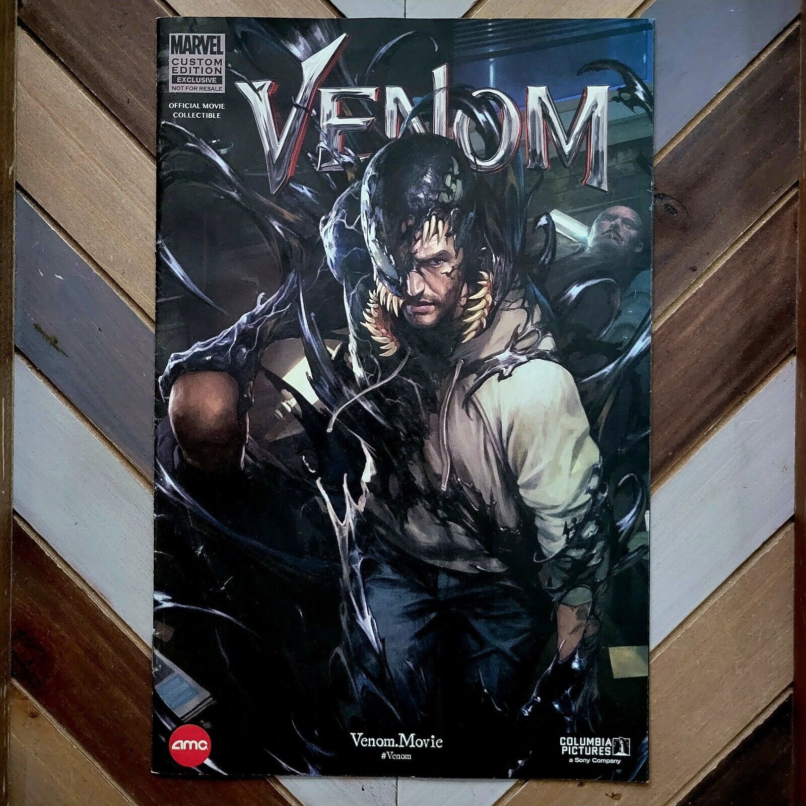 VENOM: THE MOVIE #1 (Sony/Marvel 2018) Comic Film Adaptation AMC ...
