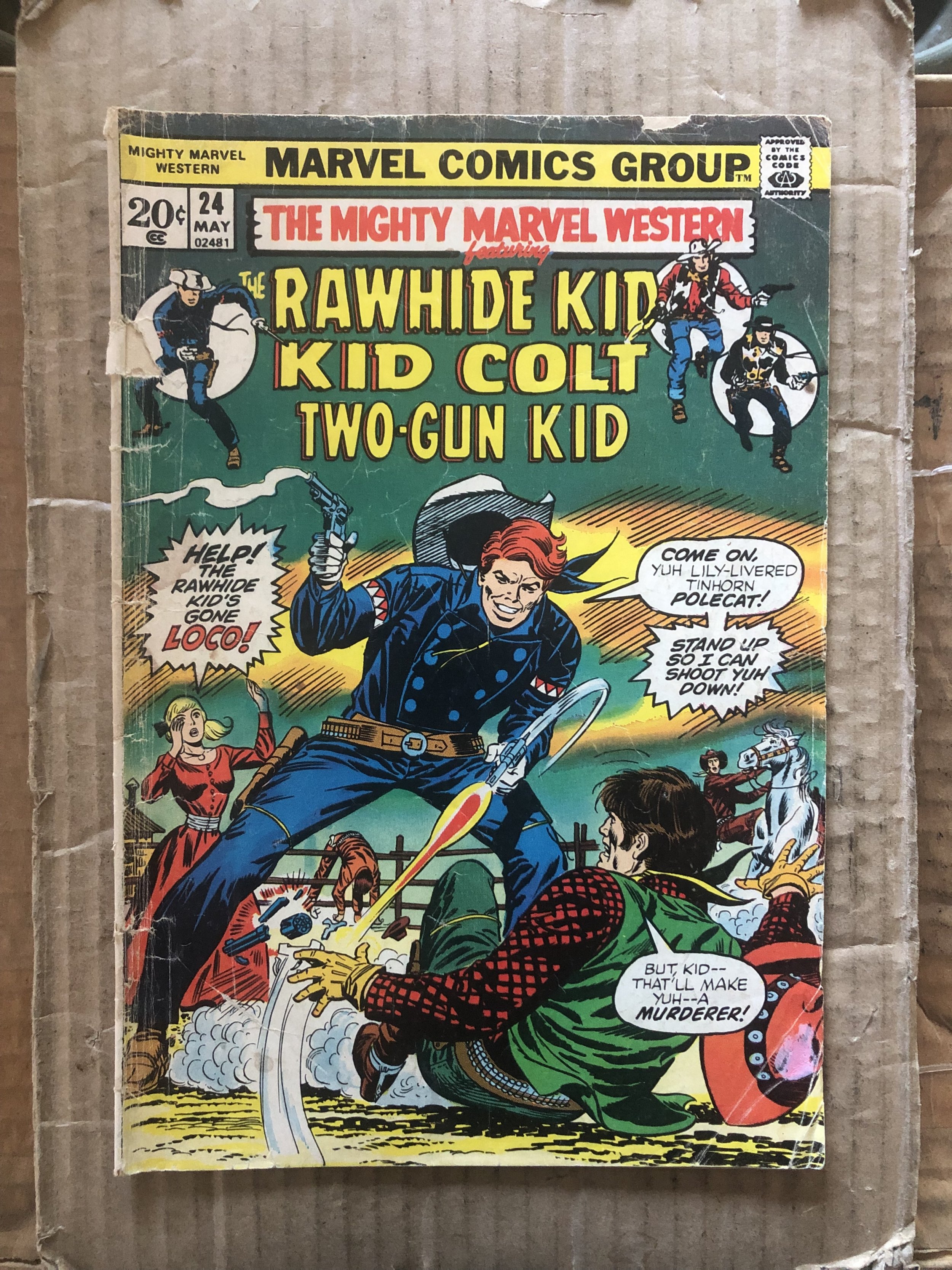 The Mighty Marvel Western #24 (1973) | Comic Books - Bronze Age, Marvel ...