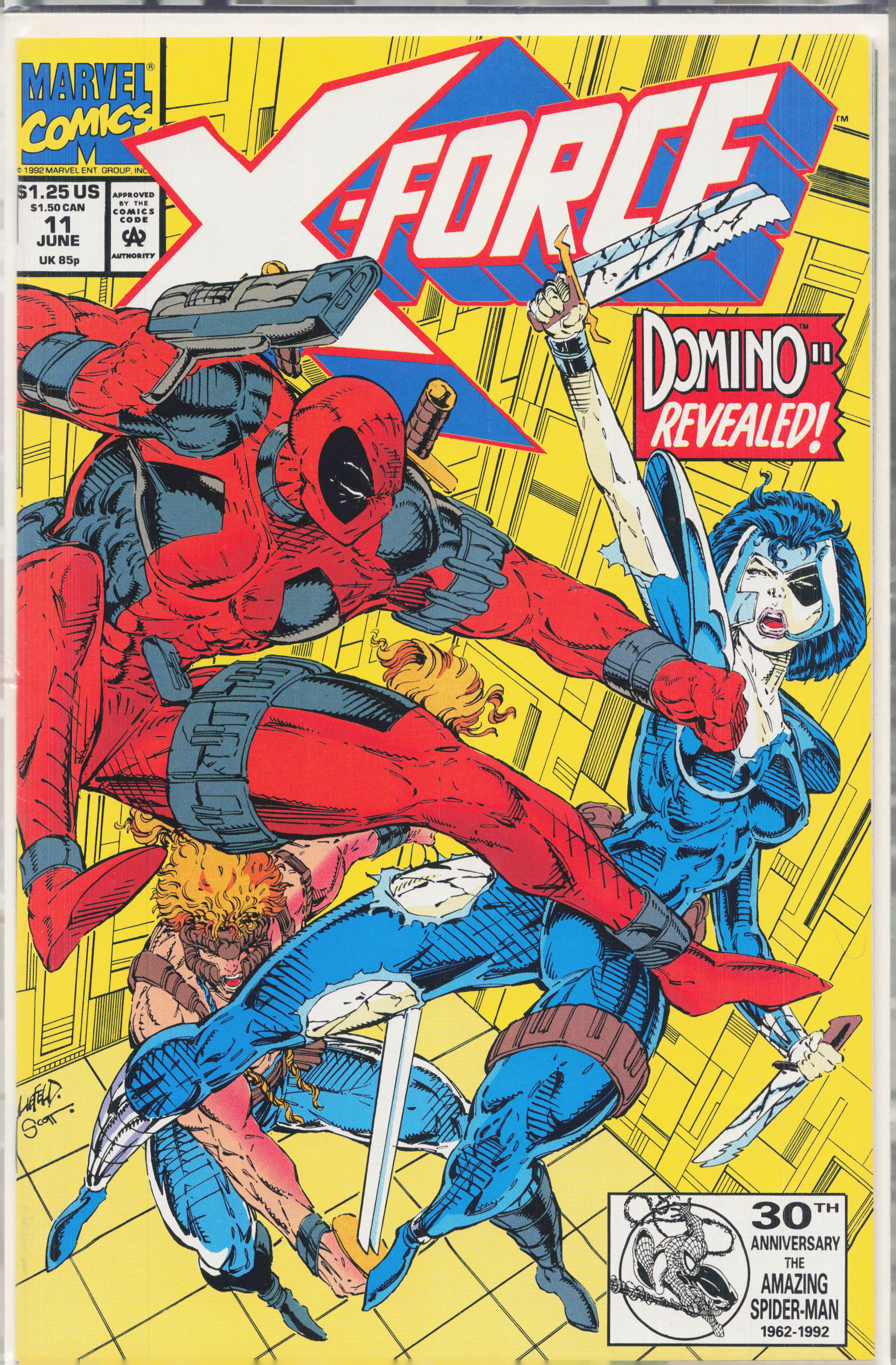 X-Force #11 (1992) X-Force [Key Issue] | Comic Books - Modern Age ...