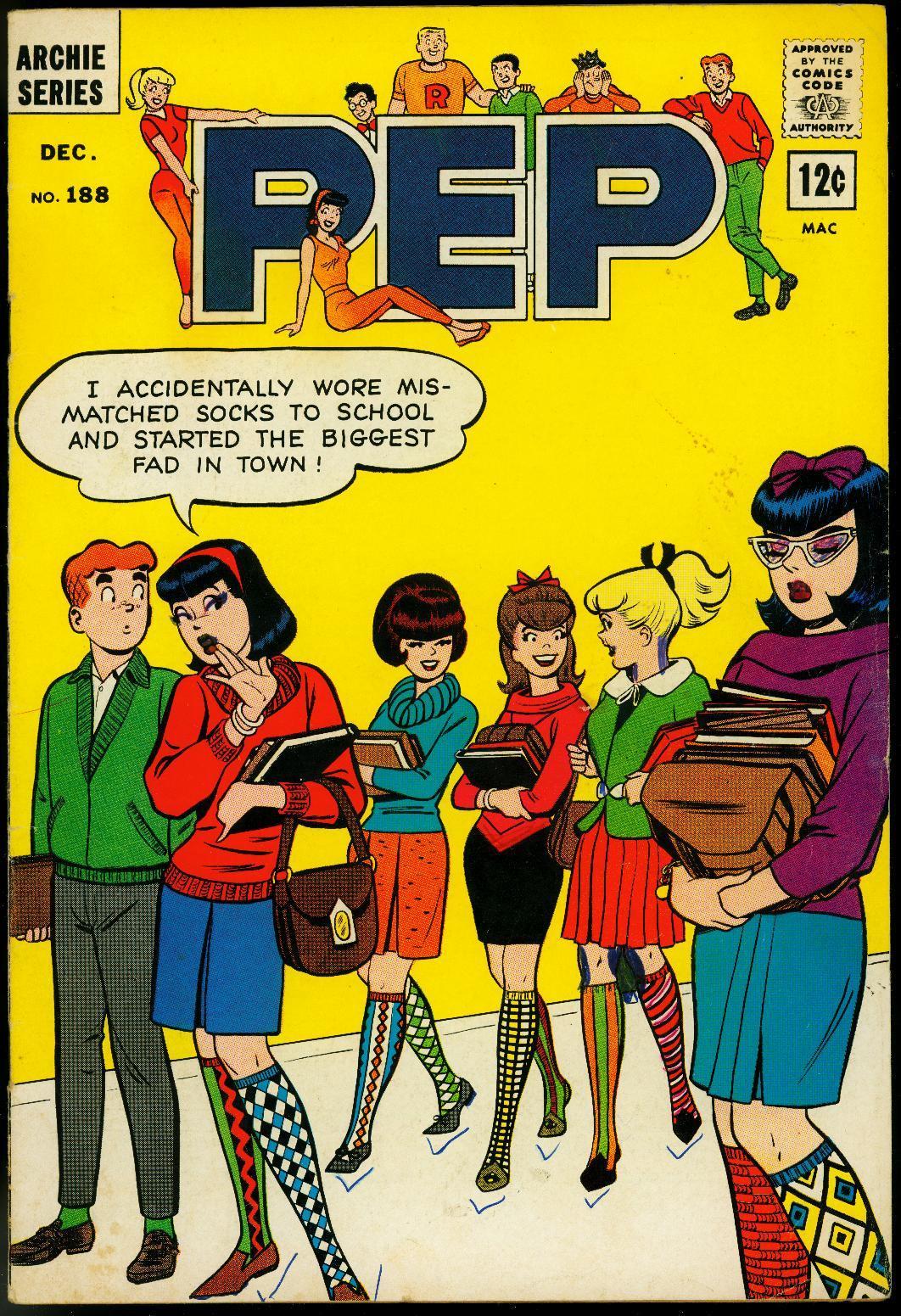 Pep Comics #188 1960- Archie Comics- Betty & Veronica- Fashions G/VG ...