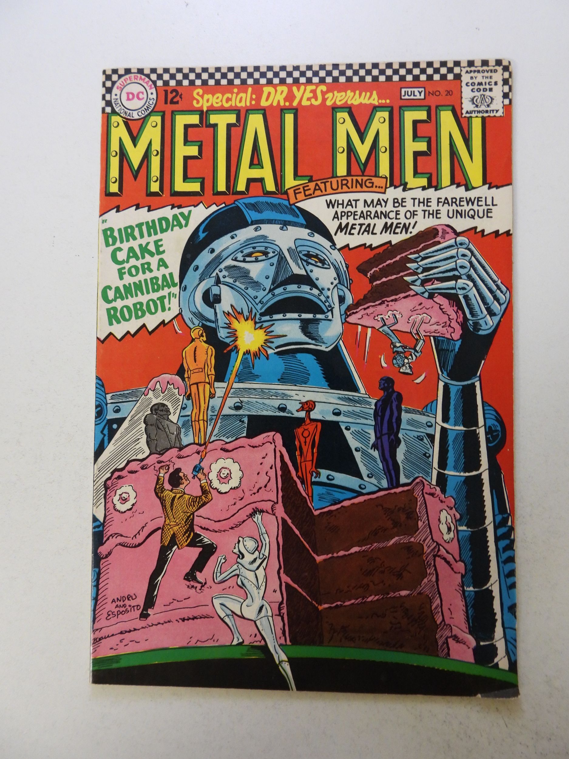 Metal Men #20 (1966) FN/VF condition | Comic Books - Silver Age, DC ...
