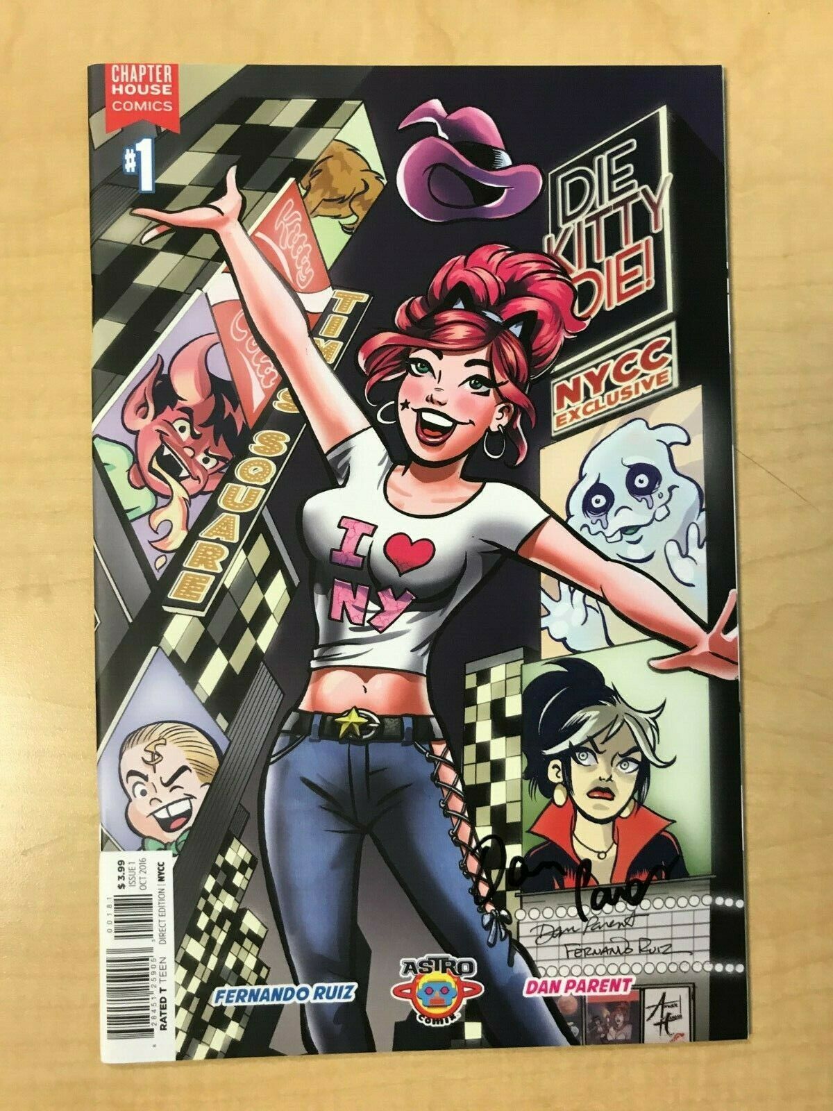 Die Kitty Die #1 2016 New York Comic Con Exclusive NYCC Variant by Dan ...