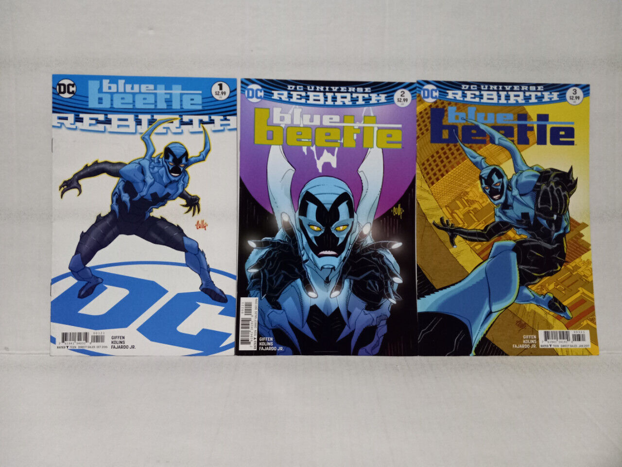 Blue Beetle: Rebirth #1 + #2 & #3 - Rebirth Series + Countdown - Free ...