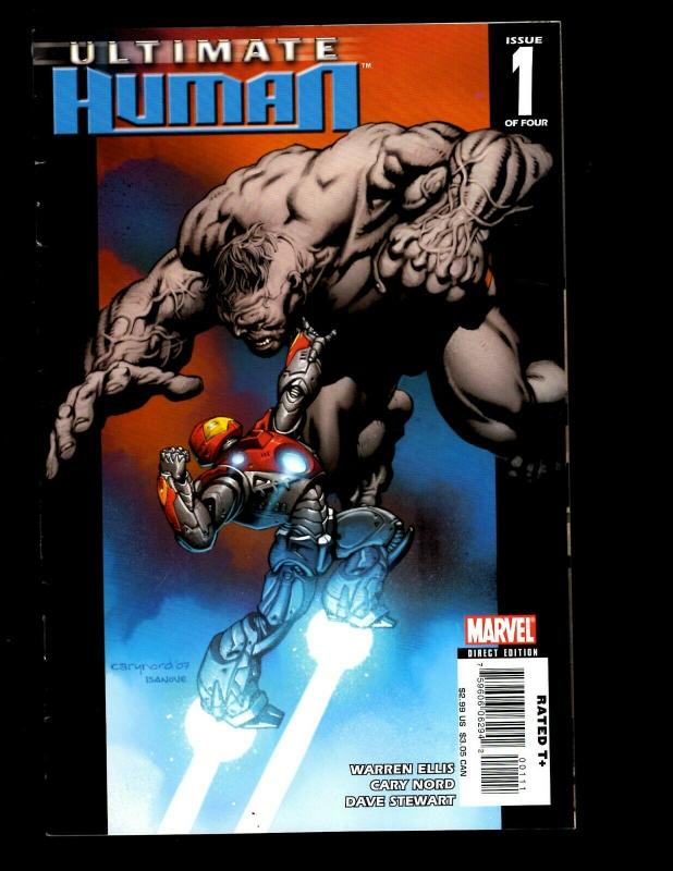 10 Marvel Comics Ultimate Human # 1 2 3 4 Ultimate Iron Man 1 2 3 4 5 ...