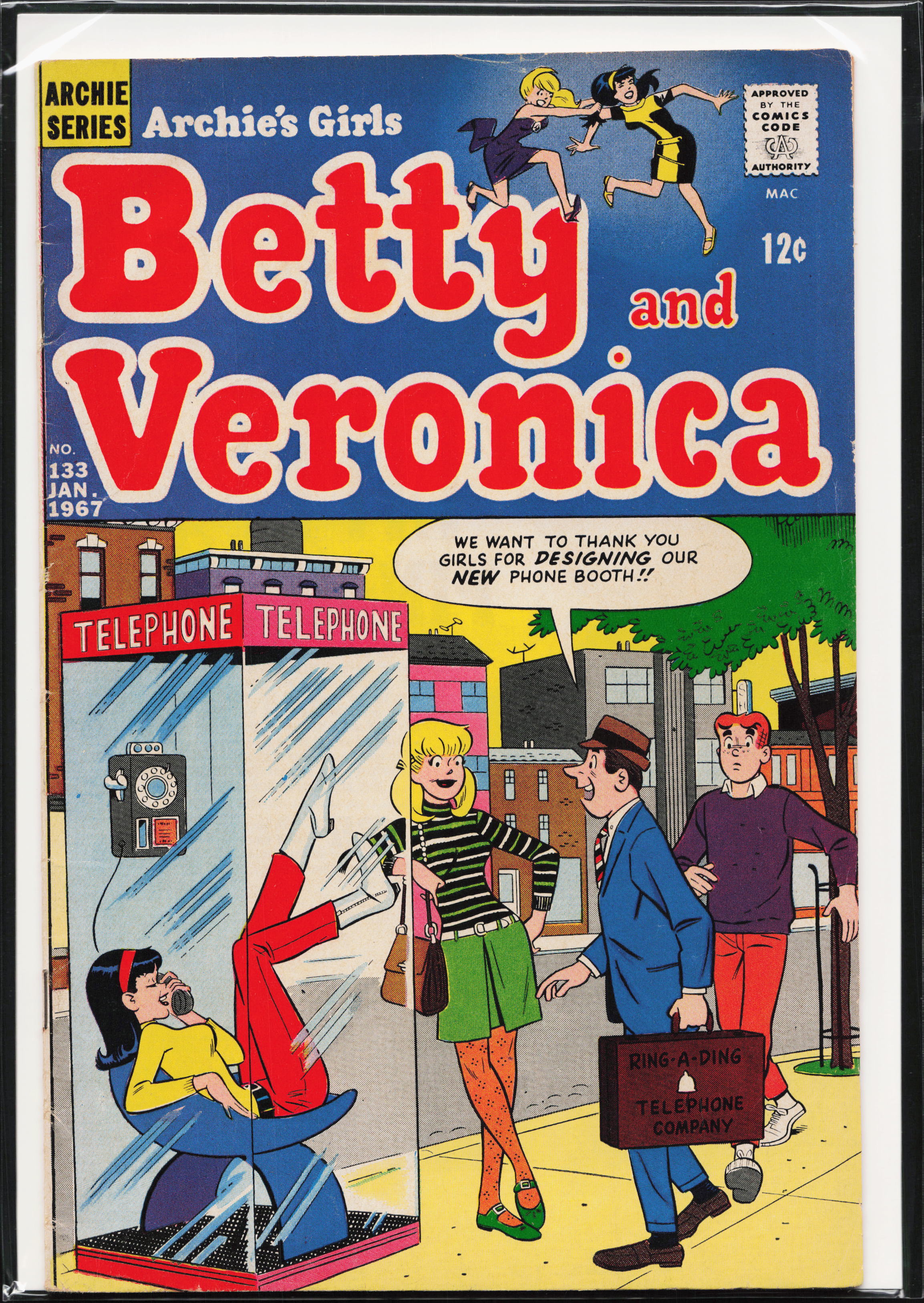 Archie's Girls Betty and Veronica #133 (1967) Betty and Veronica ...