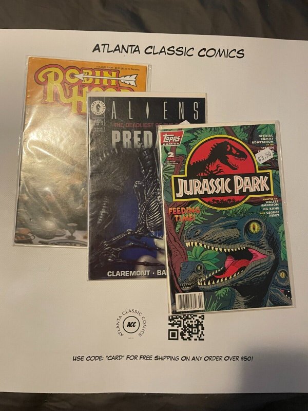 Independent Titles, Jurassic Park, Aliens and Predators, Robin Hood 36 ...
