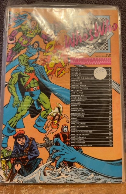 Who's Who: The Definitive Directory of the DC Universe #14 (1986 ...