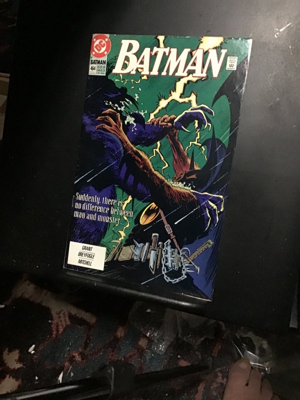 Batman #464 (1991) native American Indian part 3! Impact comics insert ...