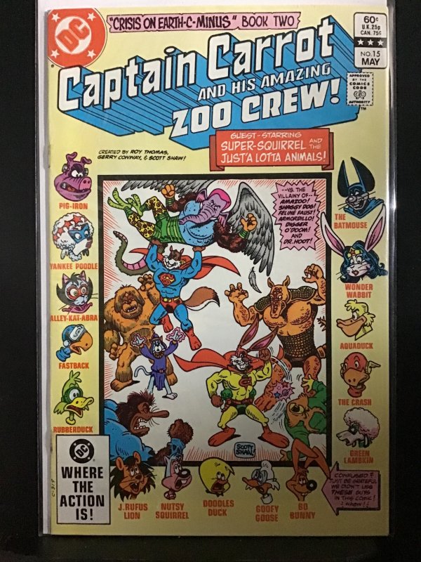 Captain Carrot and His Amazing Zoo Crew #15 (1983) | Comic Books ...