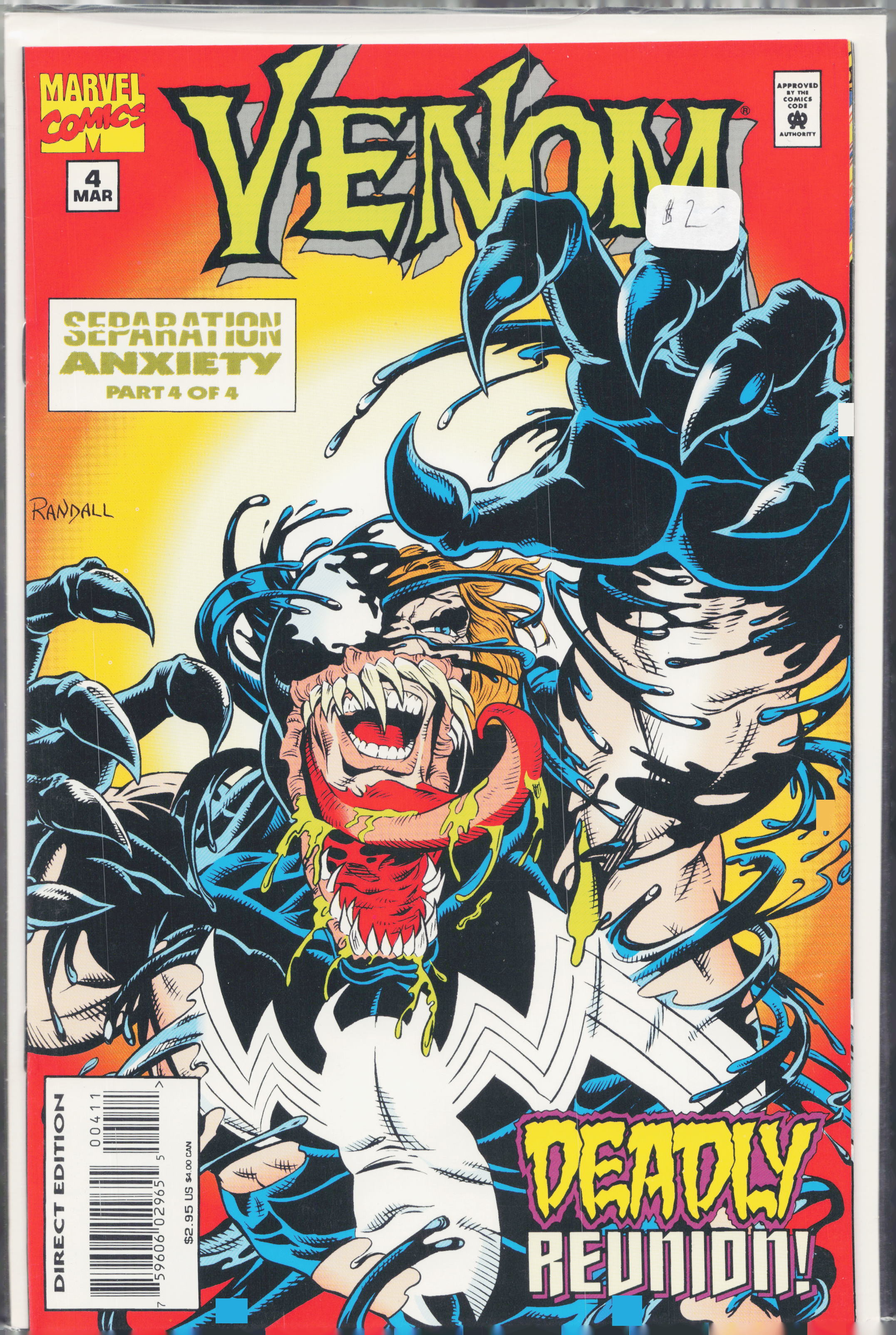 Venom: Separation Anxiety #4 (1995) Venom | Comic Books - Modern Age ...