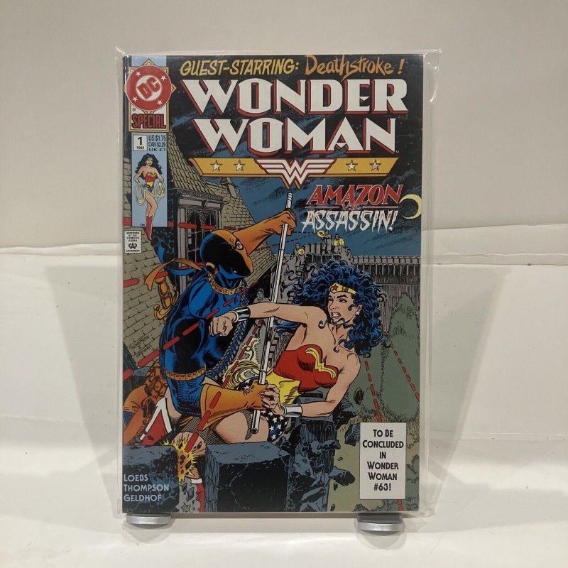 Wonder Woman Special #1 Amazon Assassin Deathstroke DC Comics 1992 ...