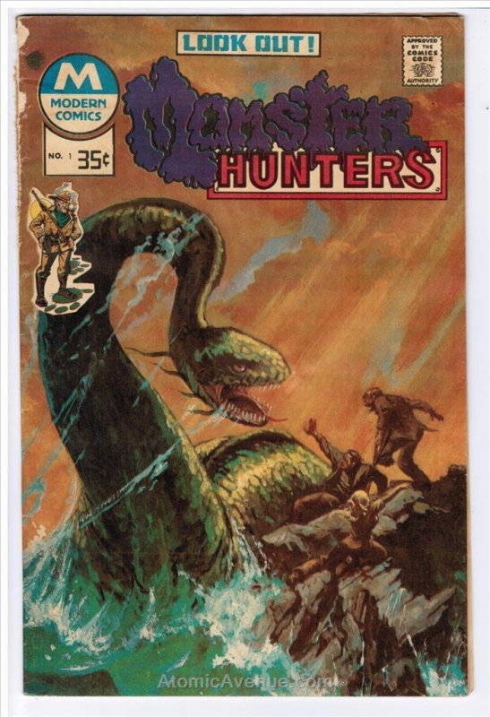 Monster Hunters #1 (2nd) VG ; Modern | low grade comic Reprint | Comic ...