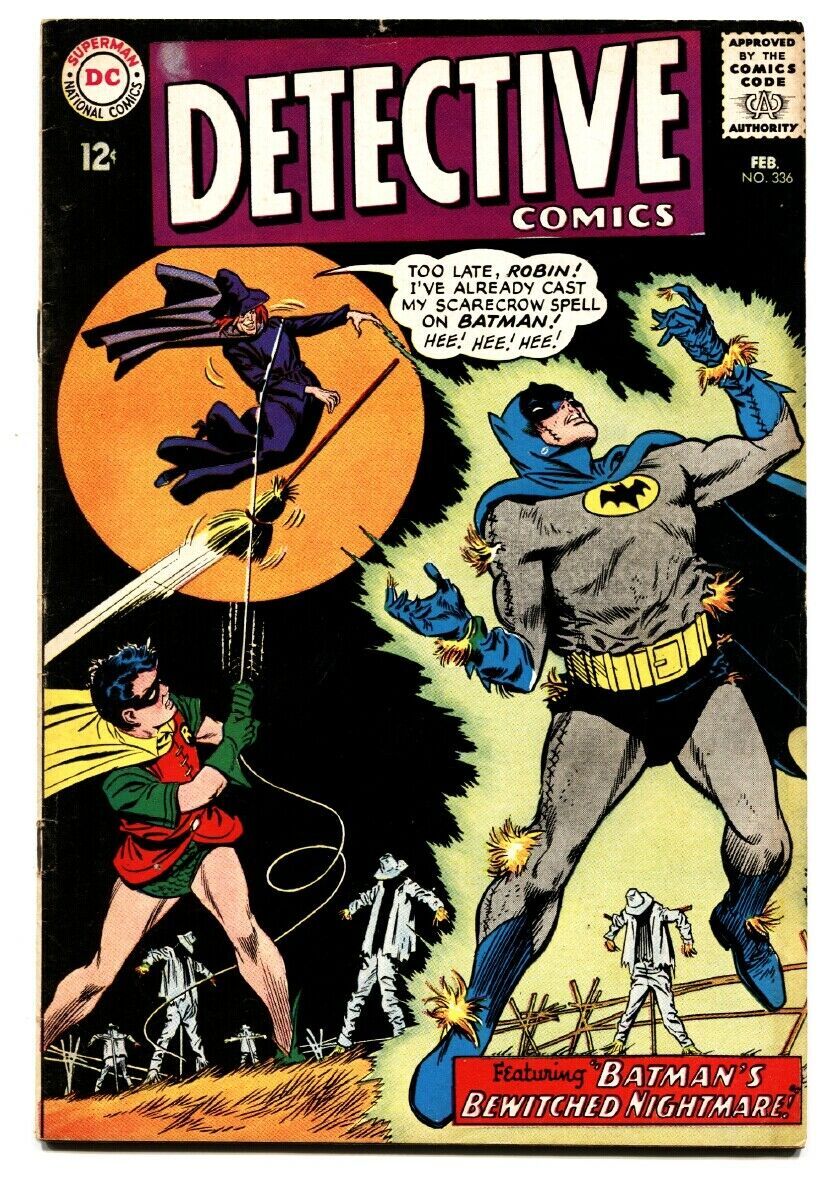 Detective Comics #336 Comic Book-Batman and Robin 1965 | Comic Books ...