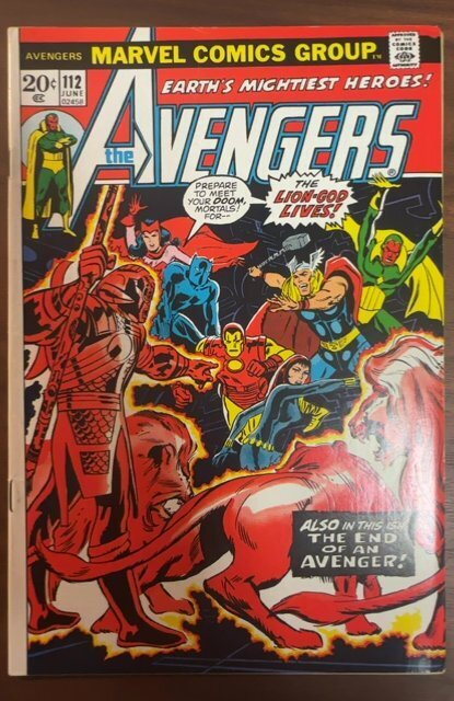 The Avengers #112 FN First appearance of Mantis. (1973) | Comic Books ...