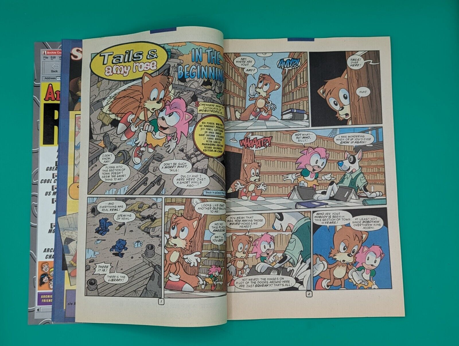 SONIC The HEDGEHOG Comic Book #71 June 1999 VF/NM | Comic Books ...