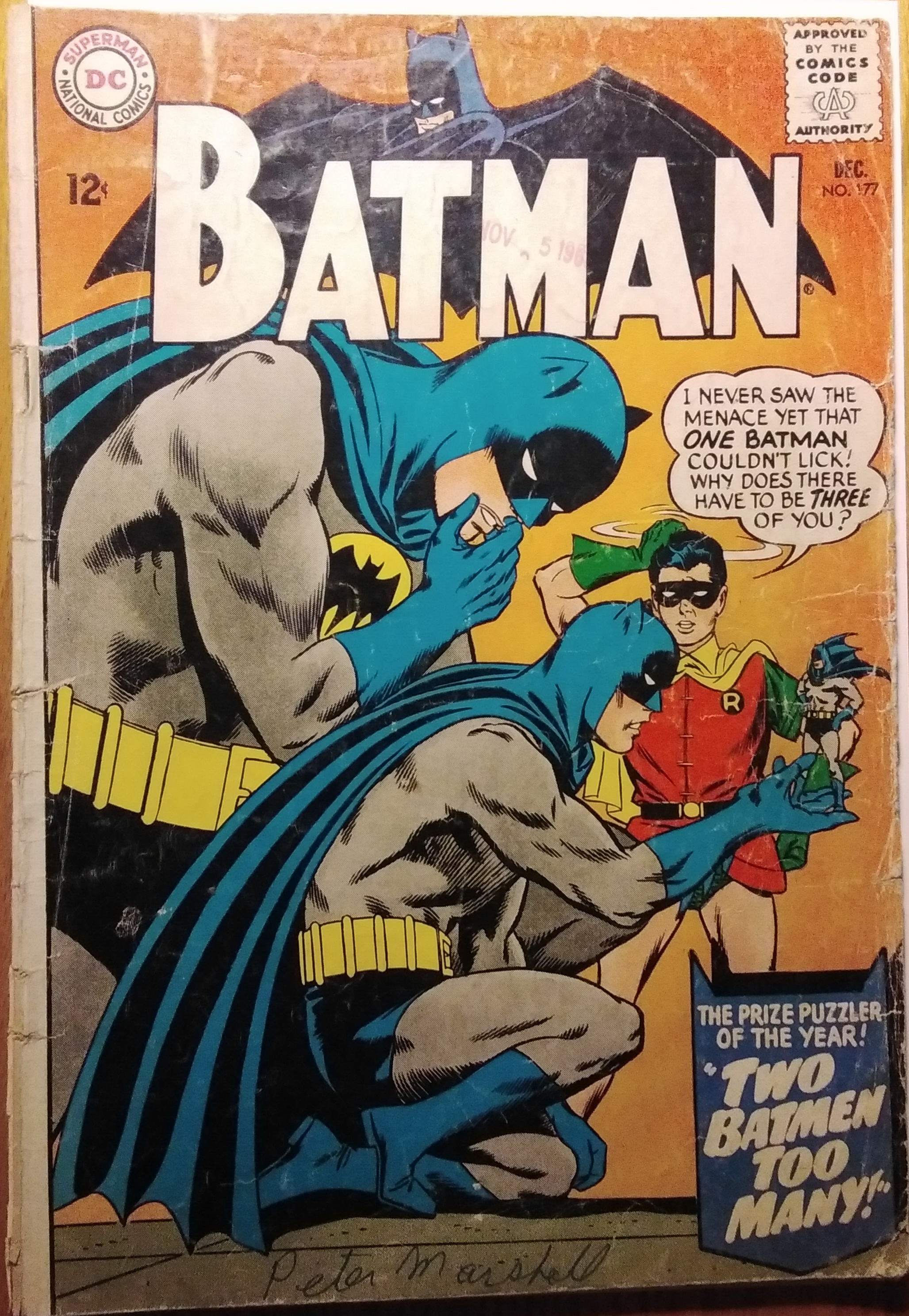 Batman #177 (1965) | Comic Books - Silver Age, DC Comics, Batman ...