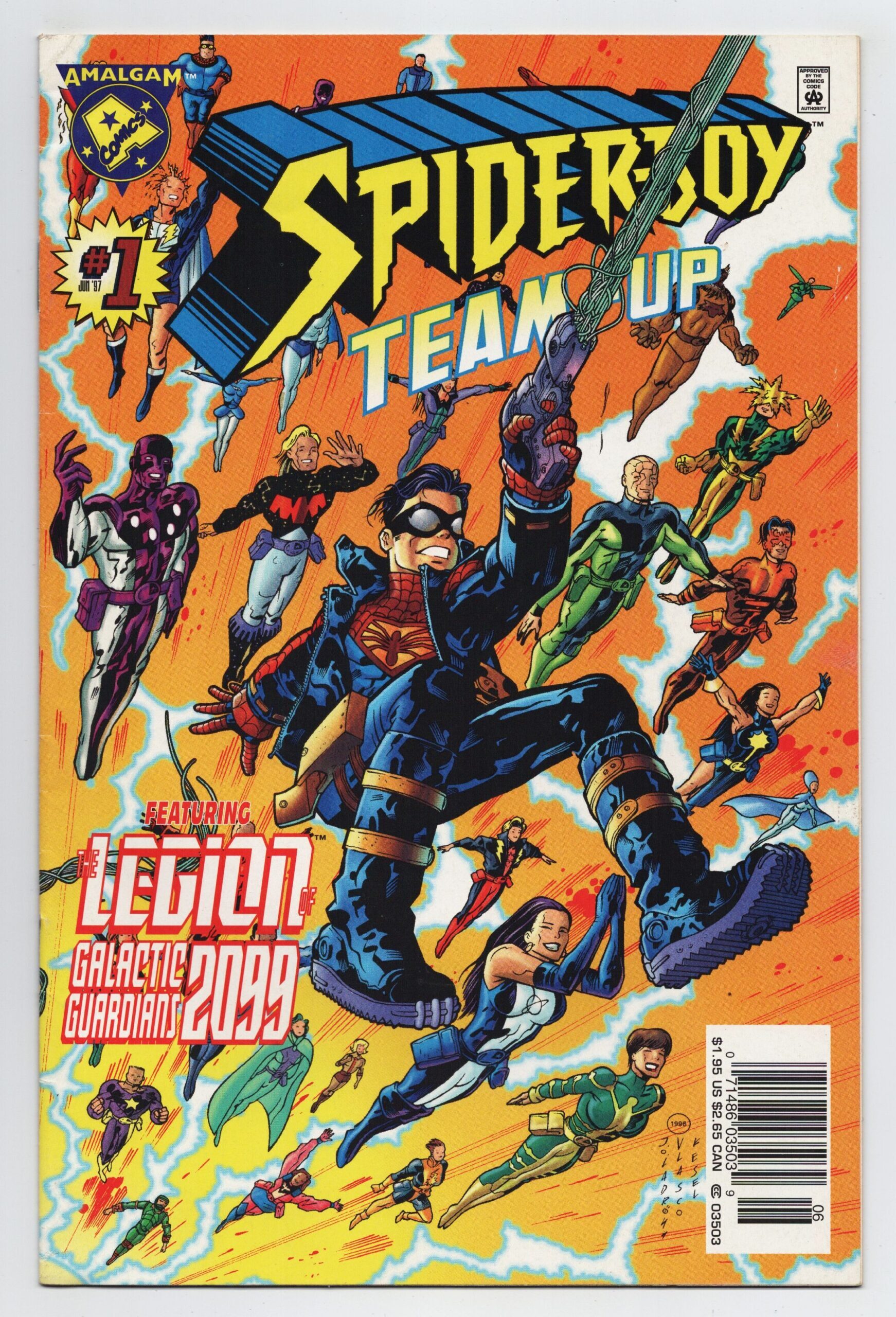 Spider-Boy Team-Up #1 Spider-Man | Superboy | Amalgam | DC | Marvel ...