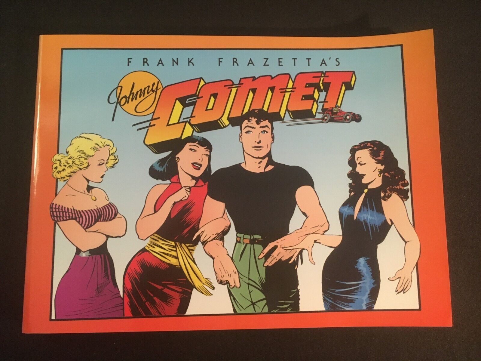 JOHNNY COMET by Frank Frazetta, Eclipse Books Softcover, 1991 | Comic ...