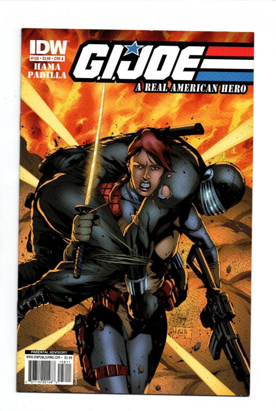 GI Joe A Real American Hero #158 - Scarlett and Snake Eyes cover B ...