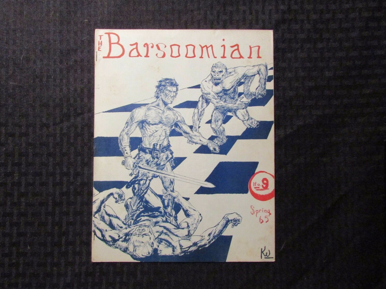 1965 THE BARSOOMIAN #9 FN- Tarzan Fanzine 12 pgs | Comic Books - Modern ...