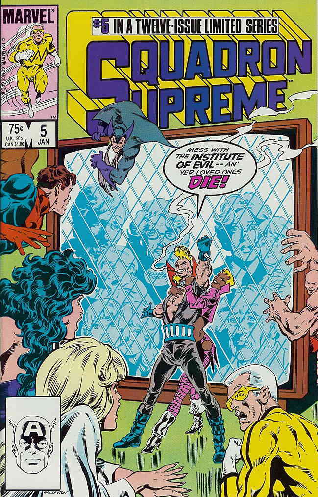 Squadron Supreme #5 FN ; Marvel | Mark Gruenwald | Comic Books - Copper ...