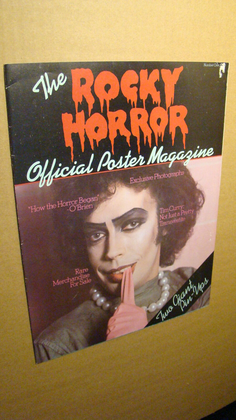 Tim Curry Rocky Horror Poster