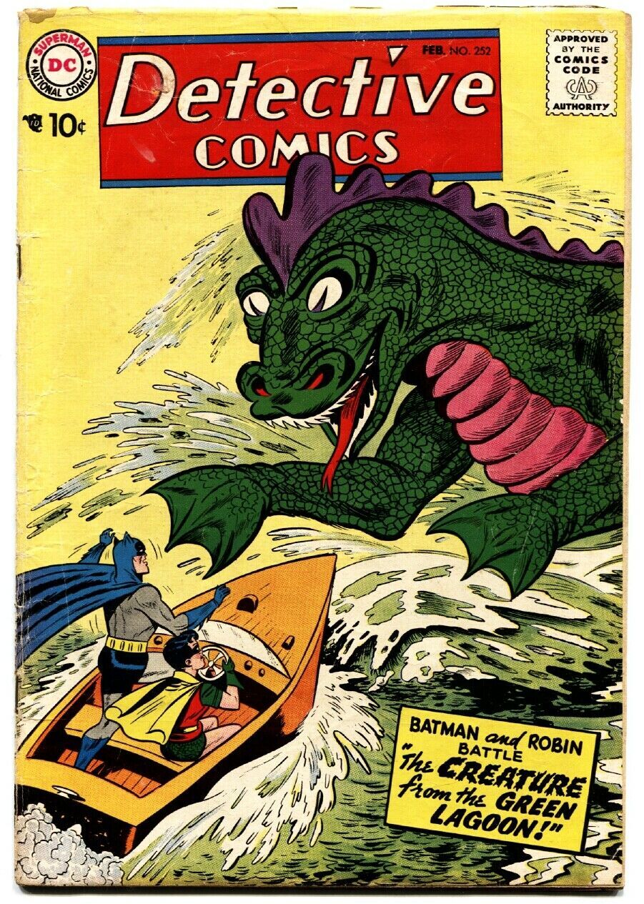 Detective Comics #252-1958-John Jones-Batman-Dc Silver Age! | Comic ...