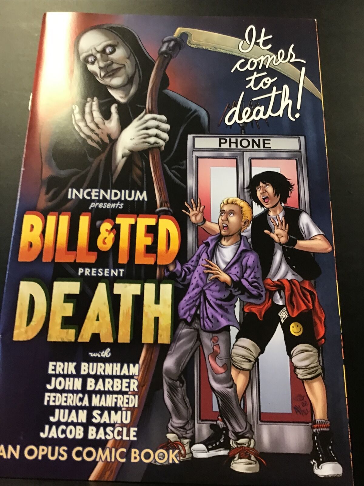 Bill & TED Present Death #1 Opus 1:5 Matthew Skiff Monster Mash UP ...