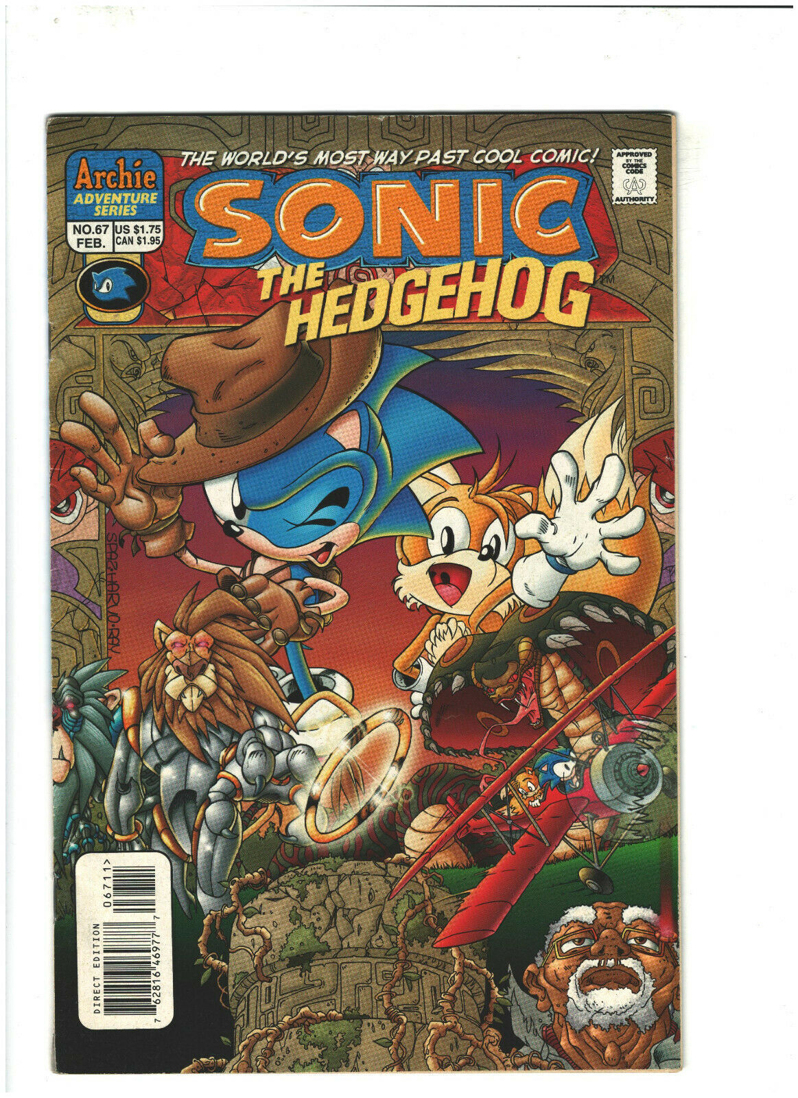 Sonic The Hedgehog #67 VG 4.0 Newsstand Archie Comics 1999 | Comic ...