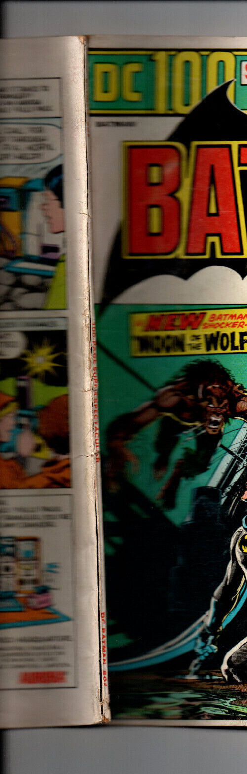 Batman #255 - 1st Anthony Lupus werewolf - KEY - Neal Adams - 1974 ...