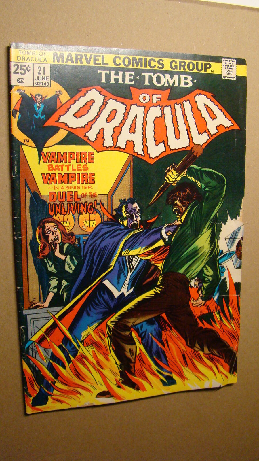 Tomb of Dracula 21 *Solid Copy* VS Blade Early Appearance | Comic Books ... Tomb of Dracula 21 *Solid Copy* VS Blade Early Appearance | Comic Books ...