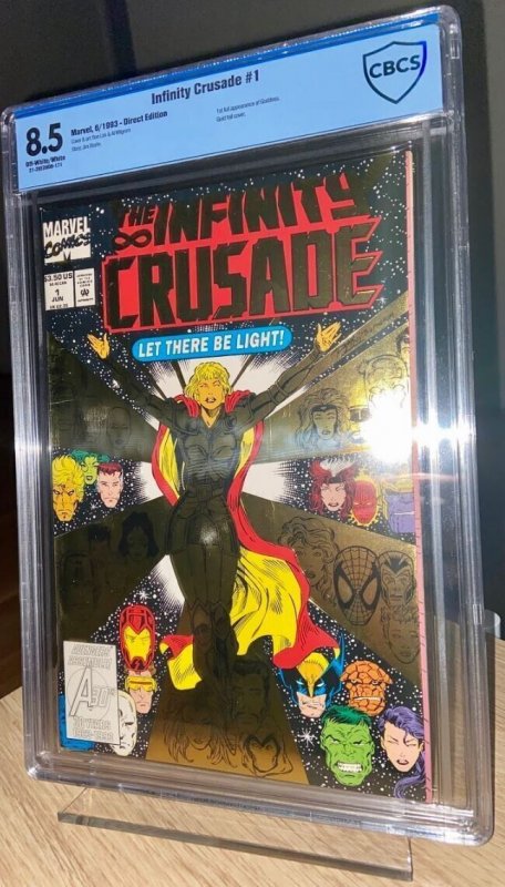 Infinity Crusade #1 - Key & 1st full appearance of Goddess! CBCS 8.5 - New Slab! | Comic Books ...