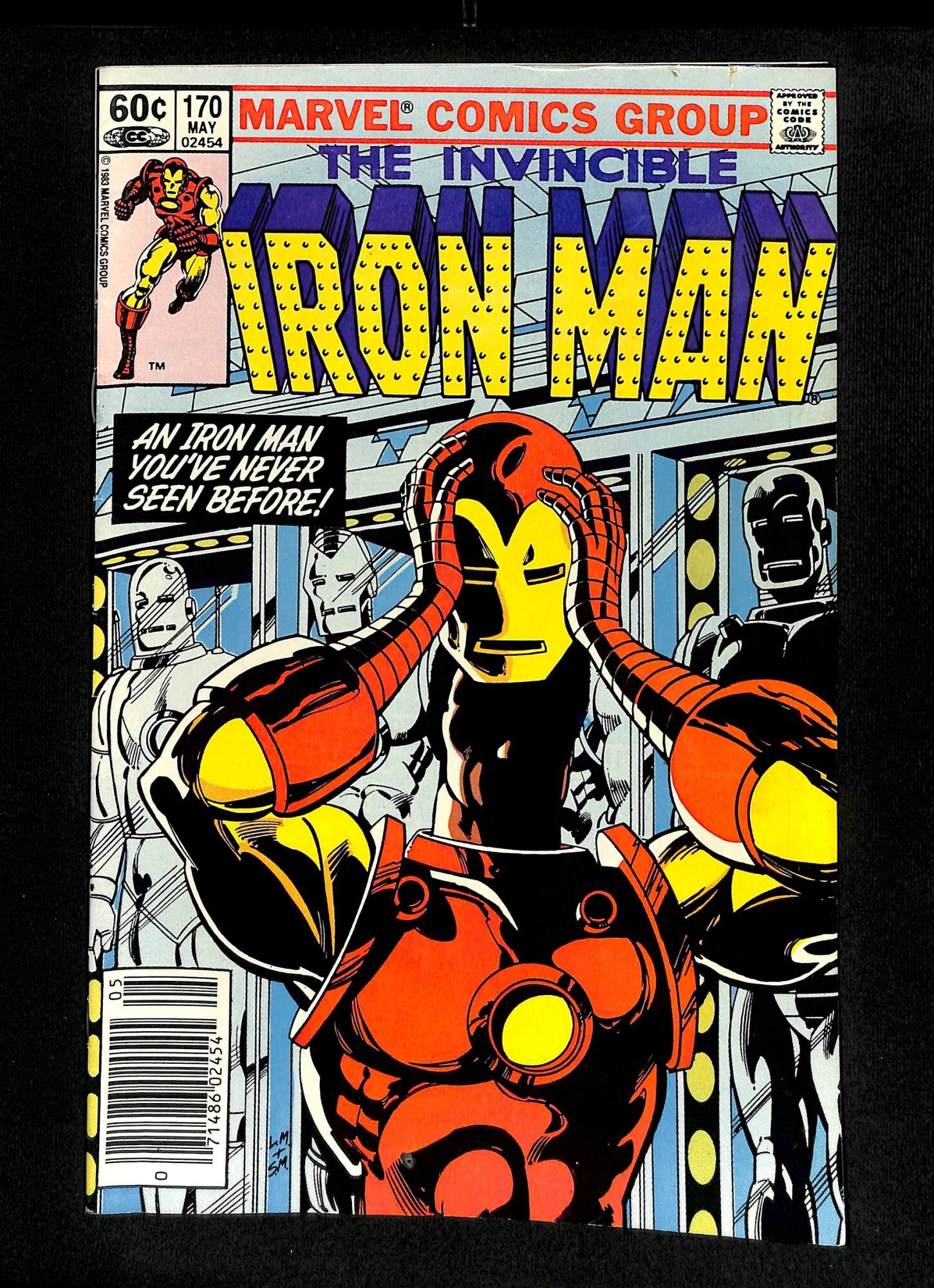 Iron Man #170 Newsstand Variant 1st Jim Rhodes as Iron Man! | Full Runs ...