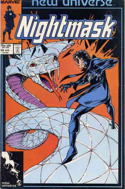 Nightmask #10 FN ; Marvel | New Universe Mark Bagley | Comic Books ...