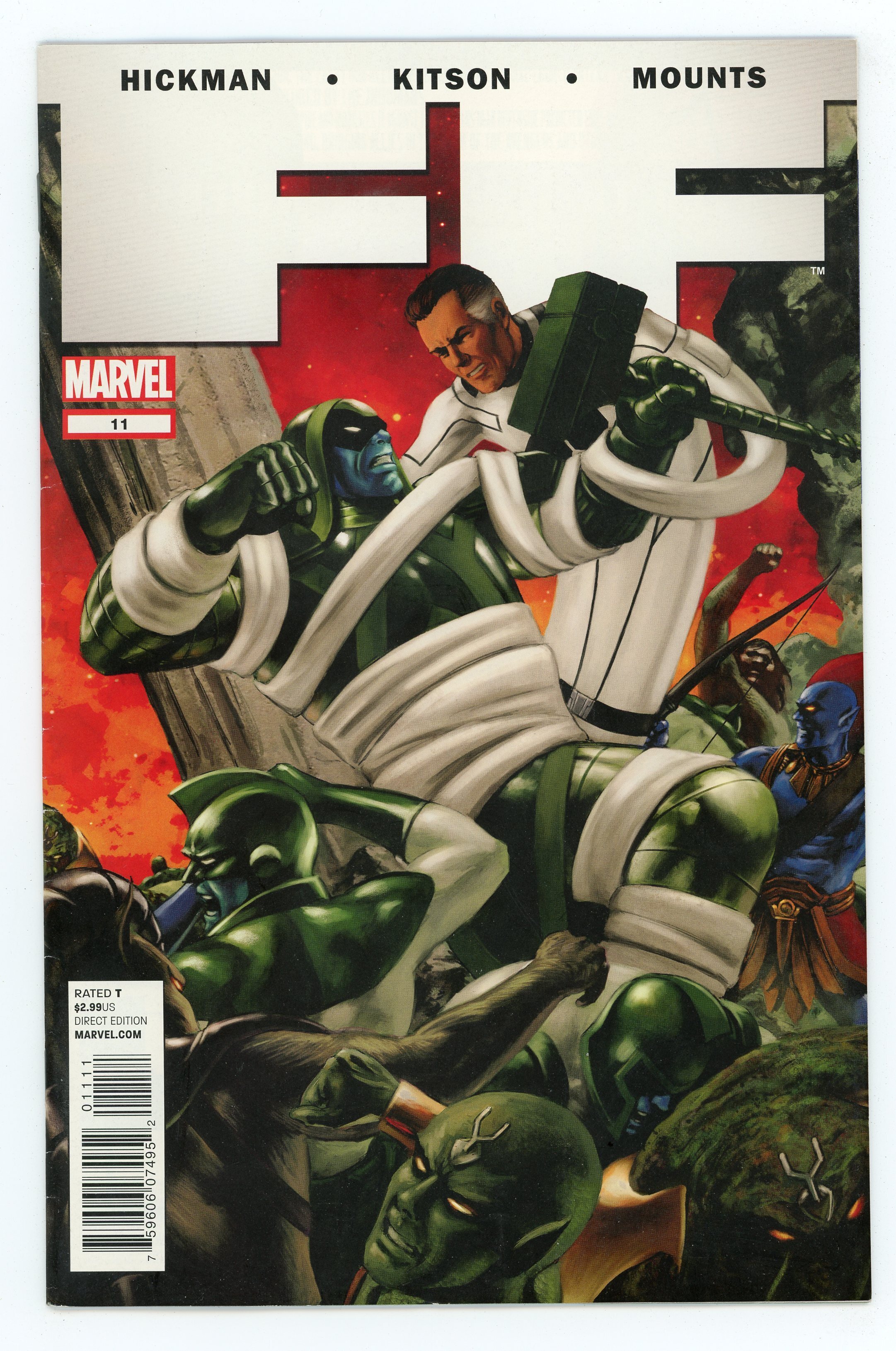 FF #11 Jonathan Hickman Future Foundation Fantastic Four Spider-Man ...