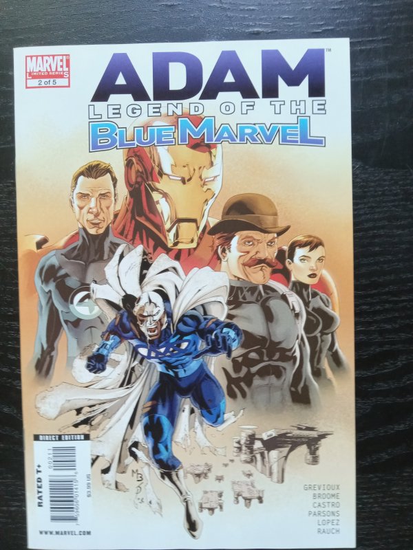 Adam: Legend of the Blue Marvel #2 (2009) Blue Marvel | Comic Books ...