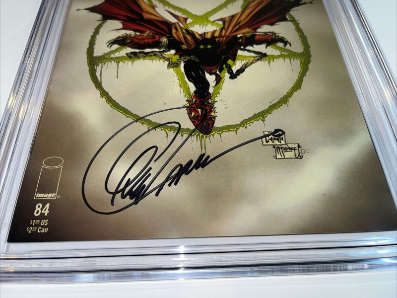 Spawn (1999) # 84 (CGC 9.8 SS WP) Signed Greg Capullo • Story Todd ...