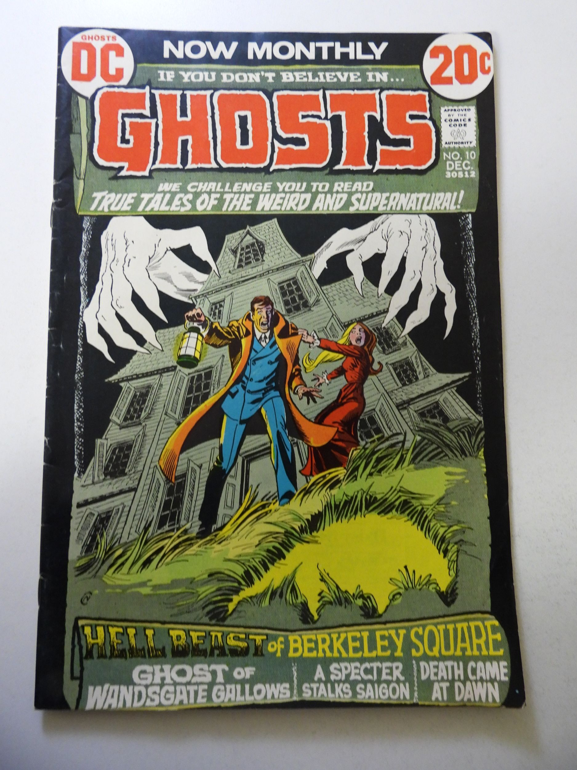 Ghosts #10 (1972) FN Condition | Comic Books - Bronze Age, DC Comics, Horror & Sci-Fi / HipComic