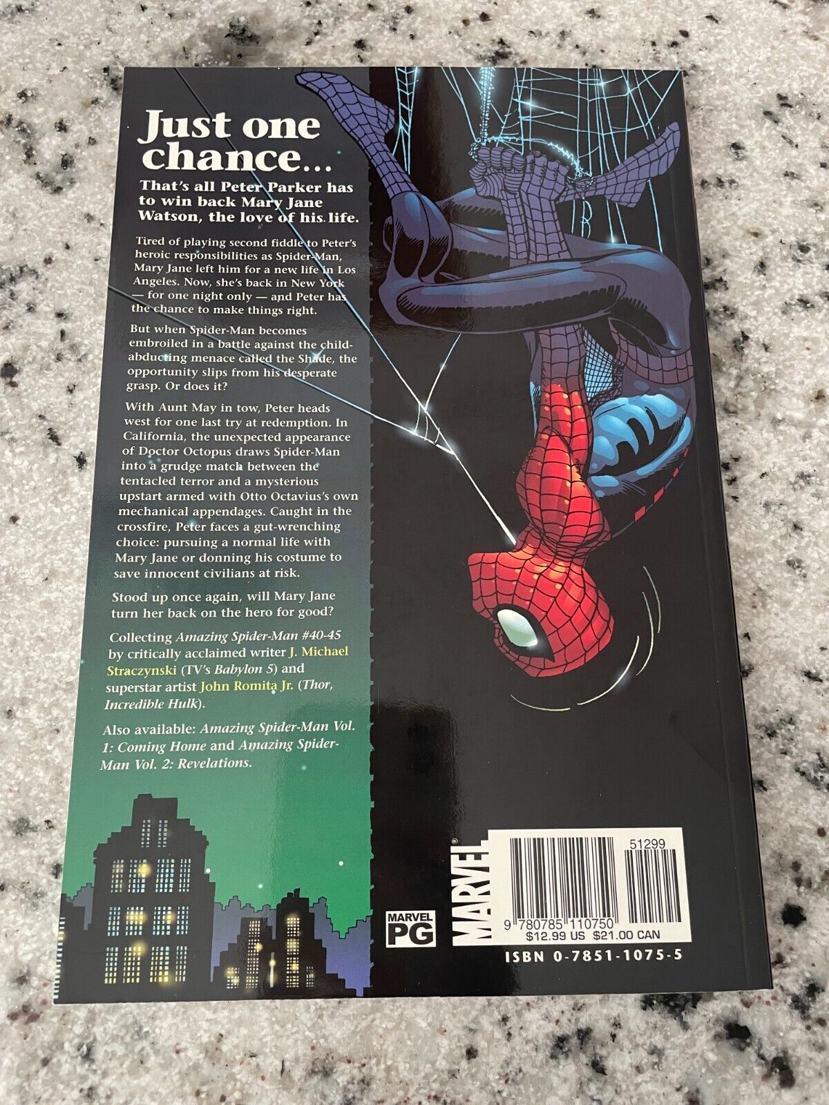 Amazing SpiderMan Until The Stars Turn Cold Marvel Comics TPB Graphic ...