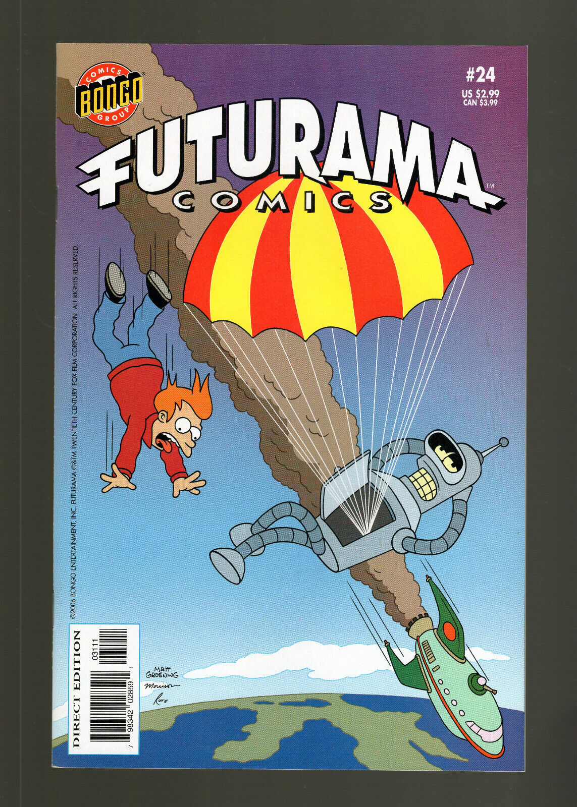 Futurama #24 - Andrew Pepoy, Colorbot 3000 Art. Ian Boothby Story (9.0 ...