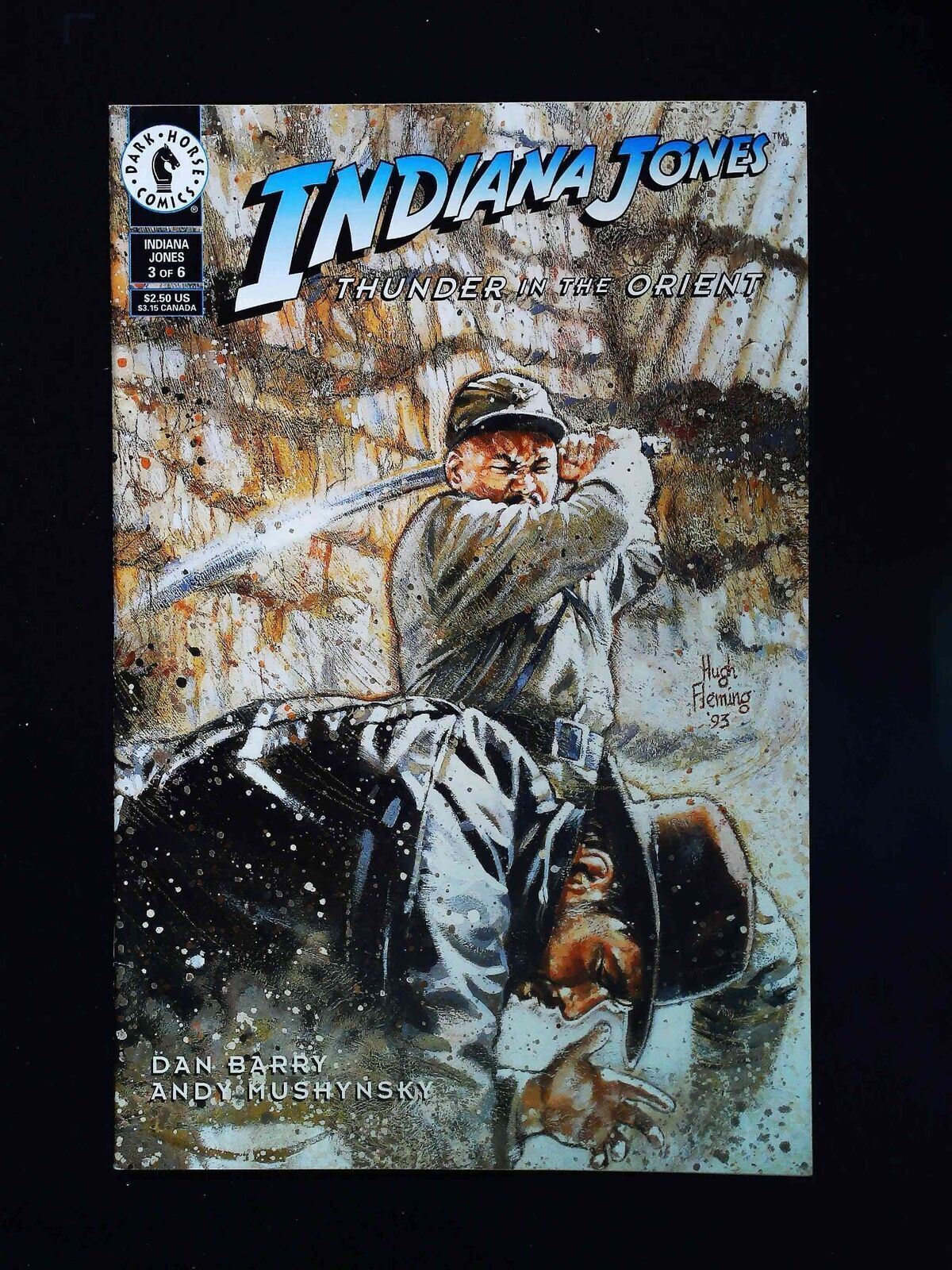 Indiana Jones Thunder In The Orient #3 Dark Horse Comics 1993 Vf/Nm ...