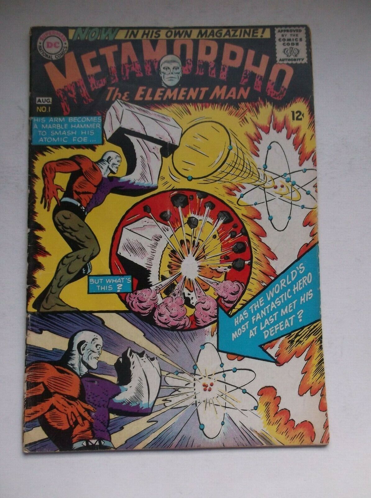 DC: Metamorpho, the Element MAN #1, "Attack of the Atomic Avenger ...