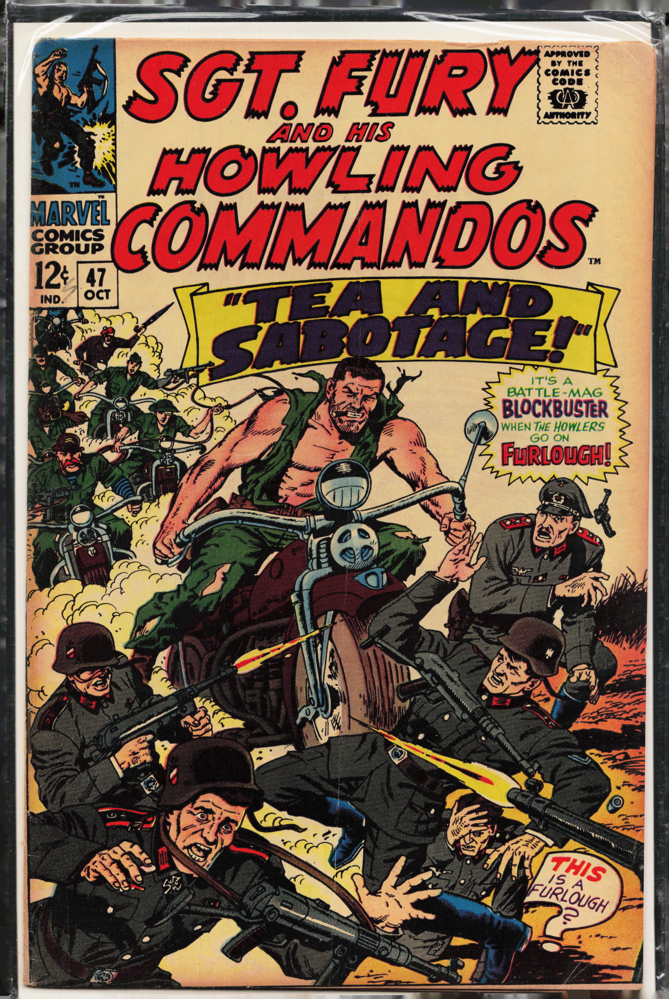 Sgt. Fury #47 (1967) Sgt. Fury and His Howling Commandos | Comic Books ...