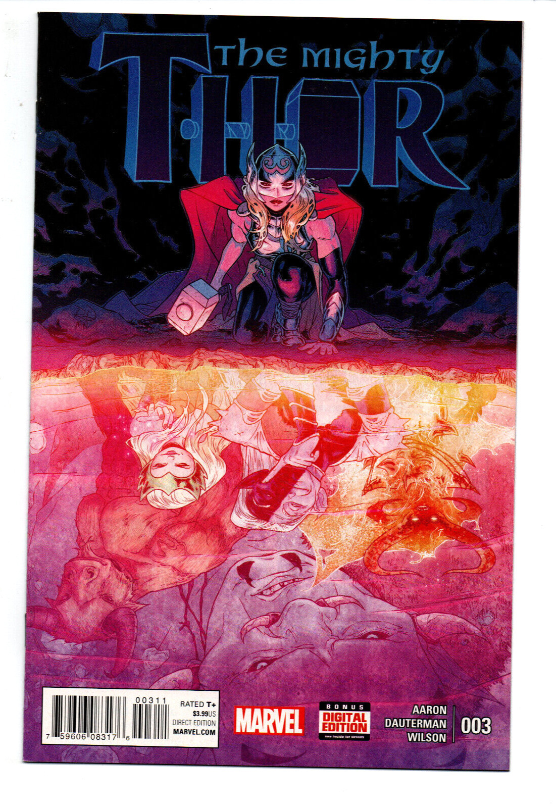 The Mighty Thor #2 - Jane Foster as female Thor - 2016 - NM | Comic ...