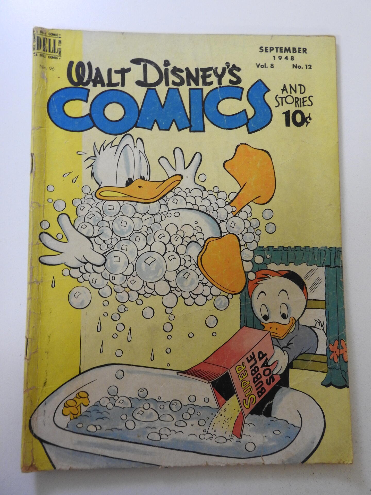 Walt Disney's Comics & Stories #96 (1948) GD/VG Condition 2 in tear fc ...