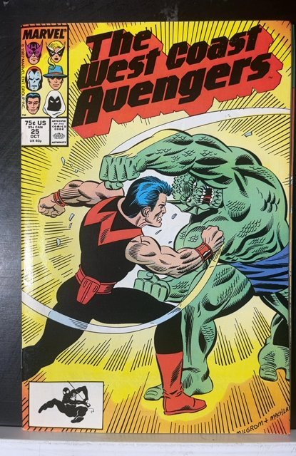 West Coast Avengers #25 Direct Edition (1987) | Comic Books - Copper ...