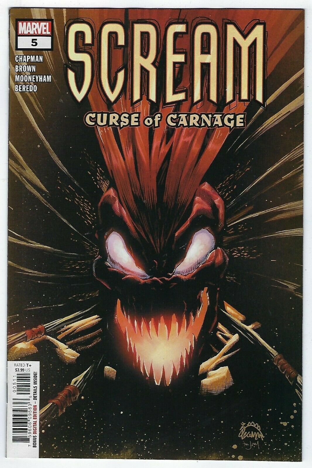 Scream Curse Of Carnage # 5 Cover A NM Marvel | Comic Books - Modern ...