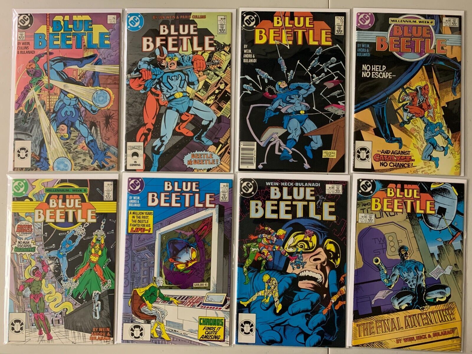 Blue Beetle comics complete run #1-24 24 diff 6.0 (1986-88) | Comic ...